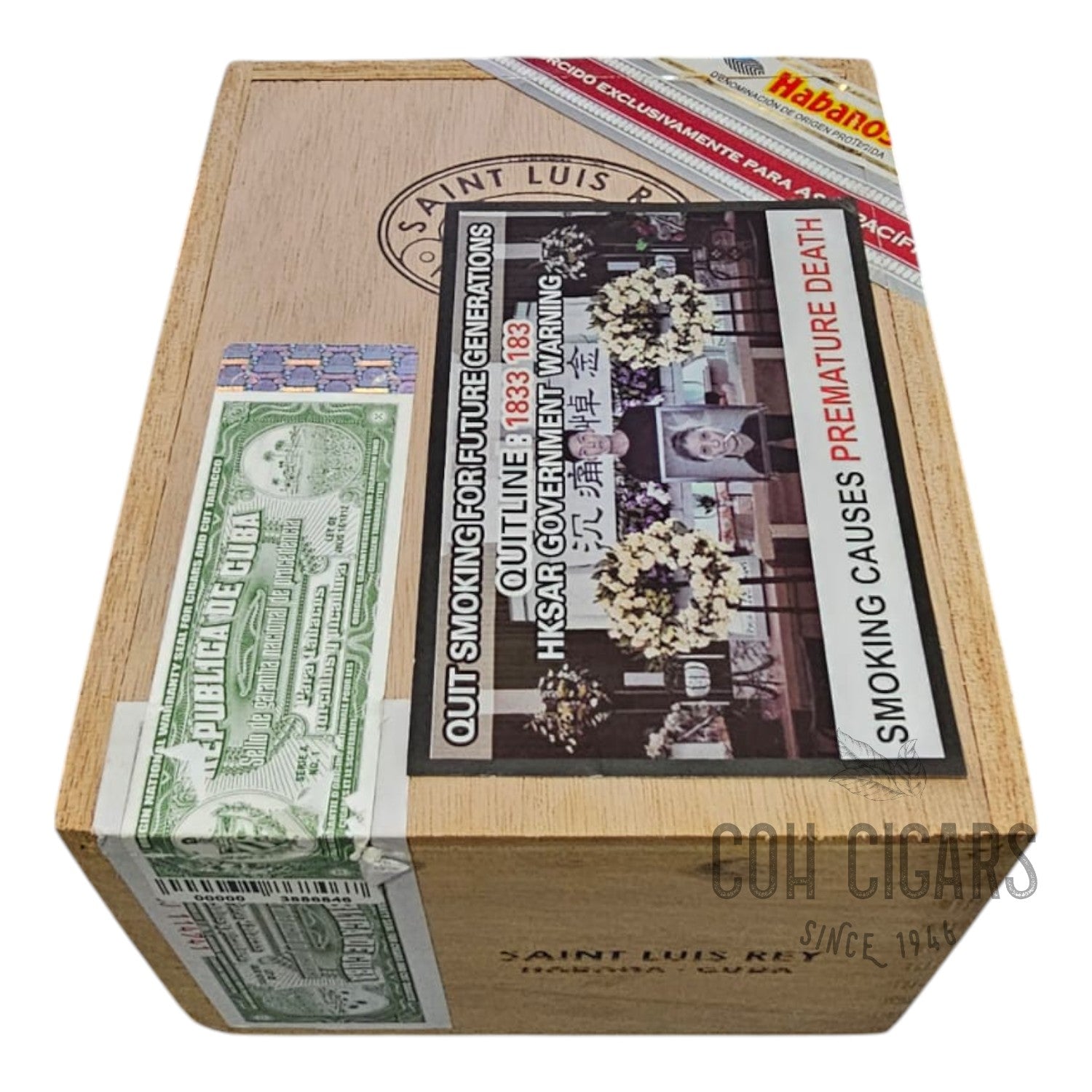 Saint Luis Rey Cigar | Pacificos RE Asia Pacifico | Box 25 – HK CohCigars